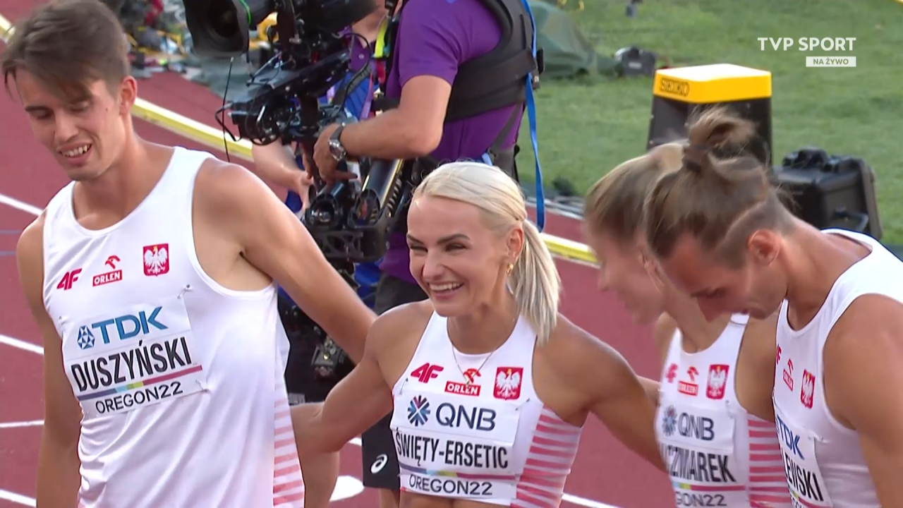 Lekkoatletyczne MŚ 2022 sztafeta mieszana 4x400 metrów bez medalu