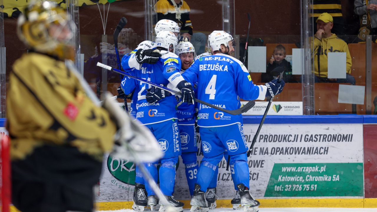 GKS Katowice – Re-Plast Unia Oświęcim. Tauron Hokej Liga – finał (#1 ...