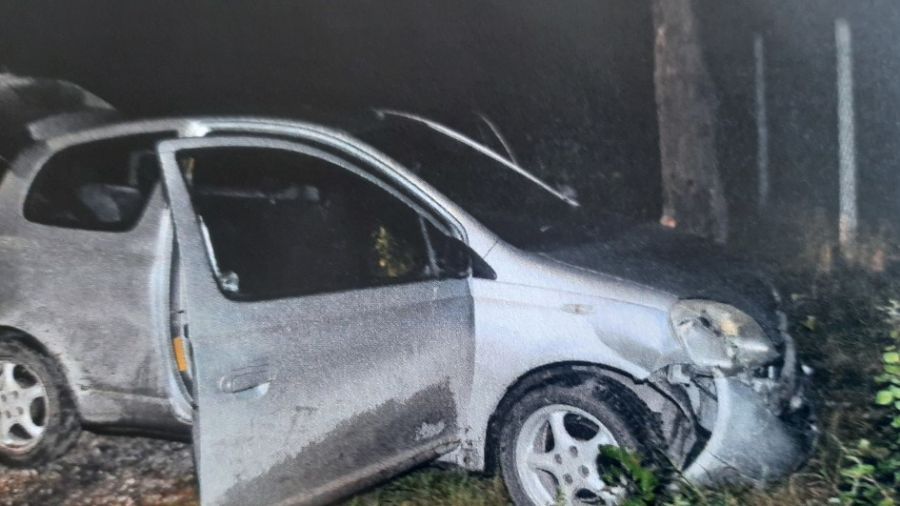Pijany 23-latek zderzył się z drzewem, po czym zasnął Pijany 23-latek zderzył się z drzewem, po czym zasnął