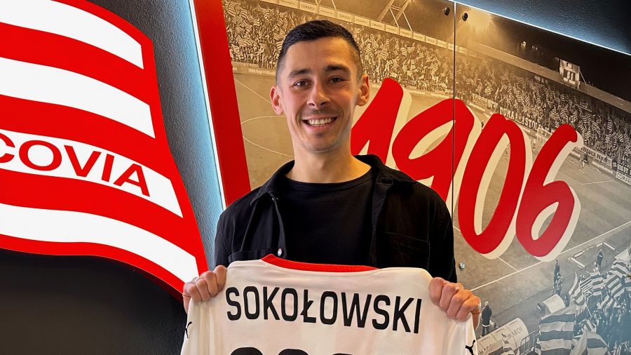 Patryk Sokołowski nowym zawodnikiem Cracovii