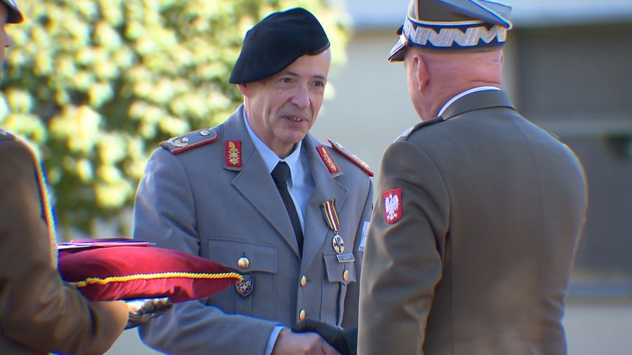 Generał Norbert Wagner został uhonorowany złotym Medalem Wojska Polskiego