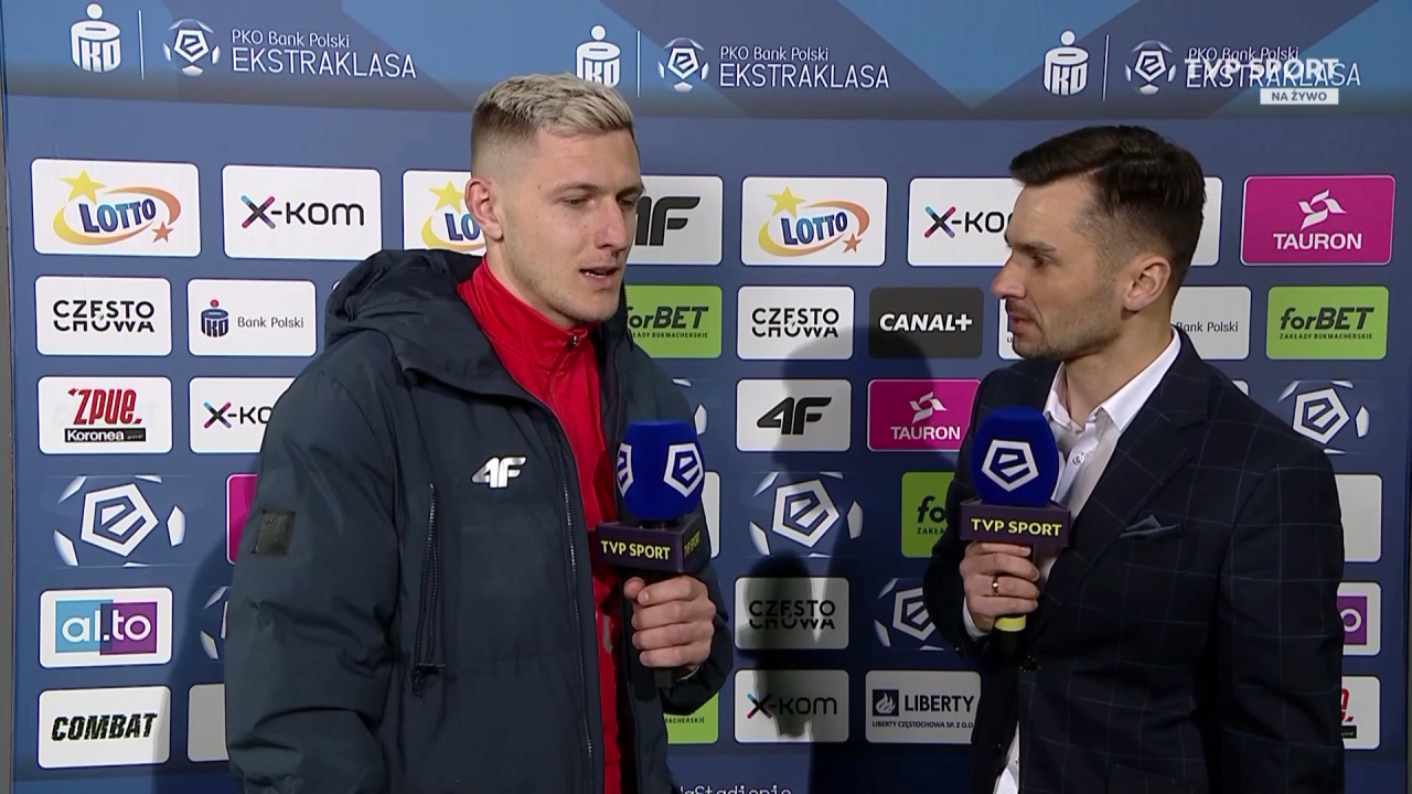 Fabian Piasecki o meczu Raków - Lechia i Pucharze Polski. PKO ...