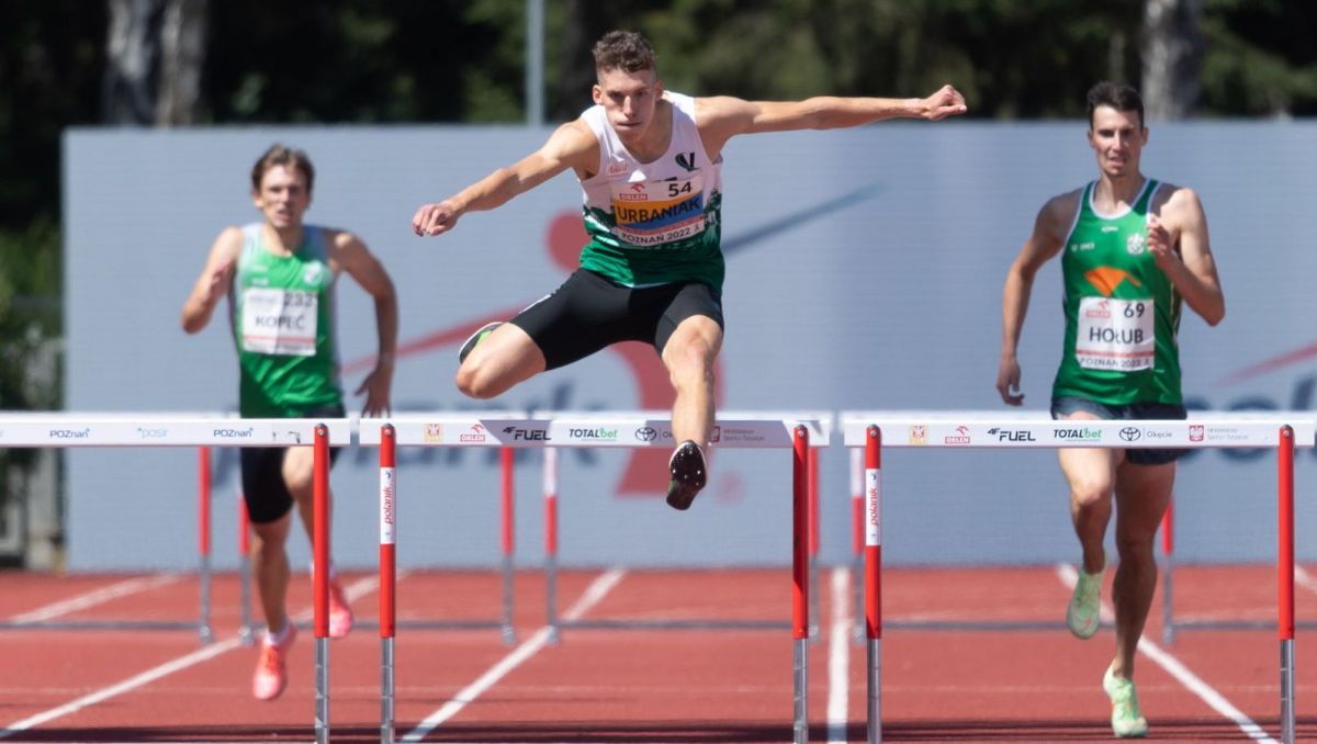 ME: eliminacje 400 m przez płotki: Sebastian Urbaniak, Jakub Olejniczak ...