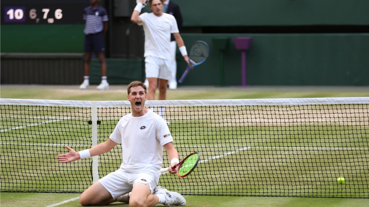 Wimbledon: trzy tie-breaki w finale debla, pierwszy tytuł Heliovaary i Pattena | TVP SPORT