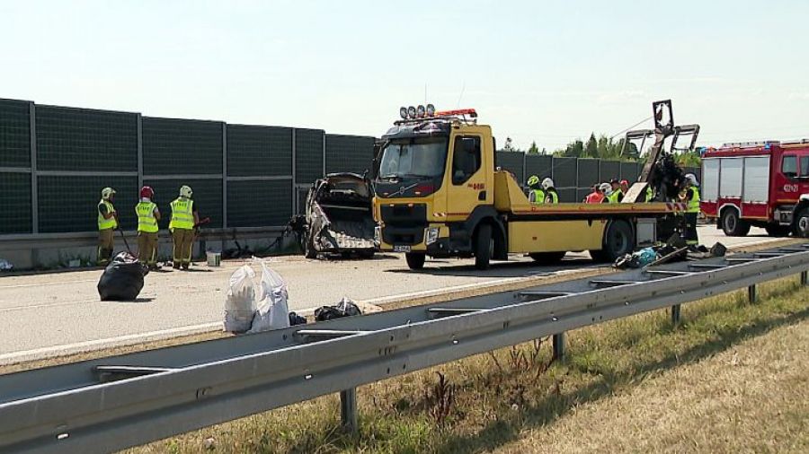 Tragiczny wypadek na A4 w miejscowości Kędzierz. Nie żyją dwie osoby