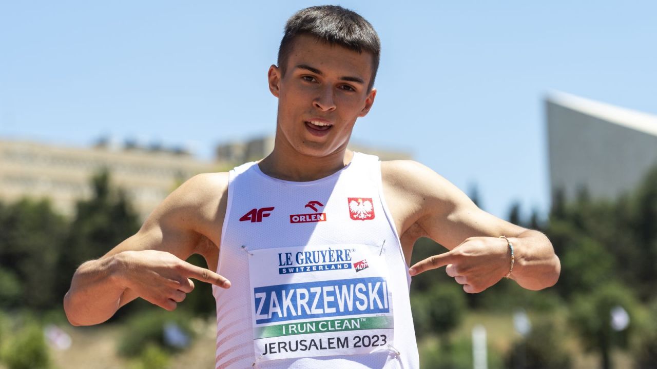 Lekkoatletyka. Marek Zakrzewski mistrzem Europy U20 na 100 i 200 metrów ...