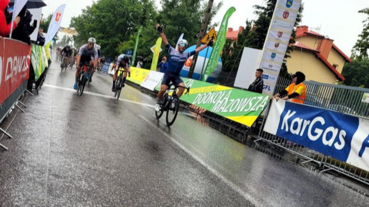 Kolarstwo Dookoła Mazowsza Reprezentant Izraela Oded Kogut Pierwszym Liderem Tvp Sport