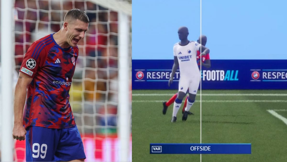 Raków Częstochowa niesamowicie bliski gola w 1. połowie meczu z Kopenhagą w 4. rundzie ...