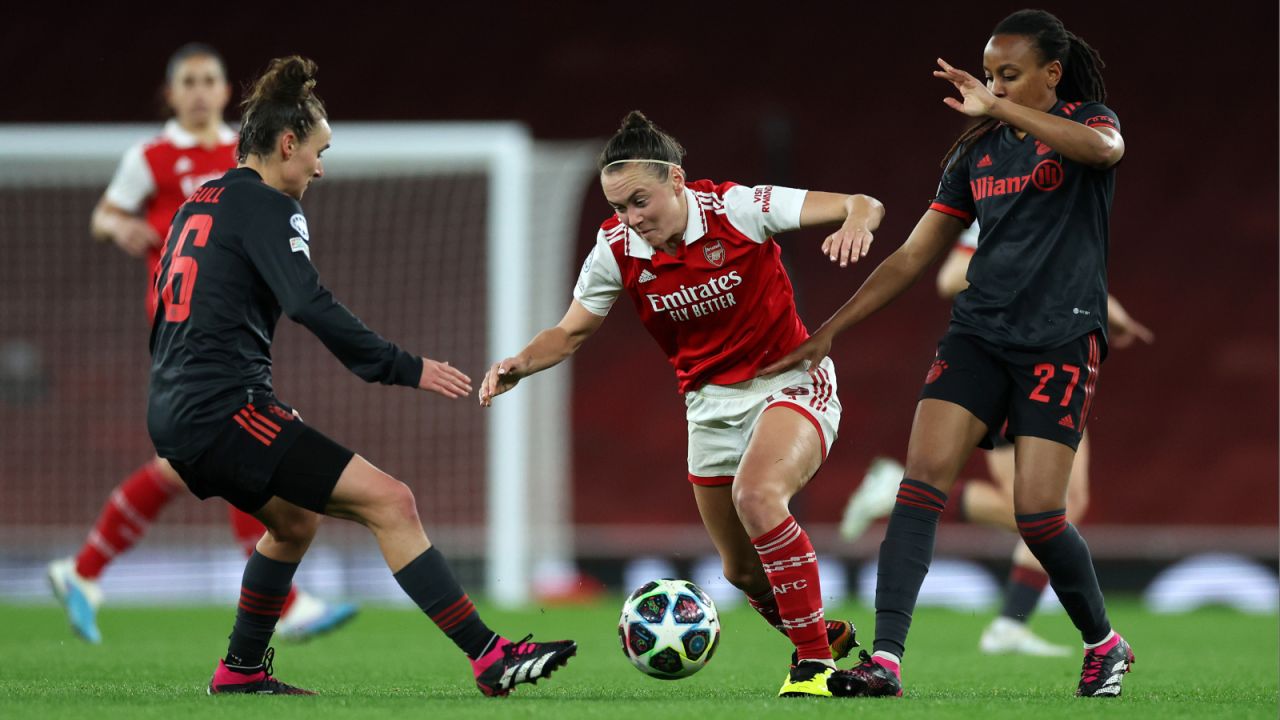 Liga Mistrzów kobiet. Arsenal odrobił straty z nawiązką. Pokonał Bayern ...