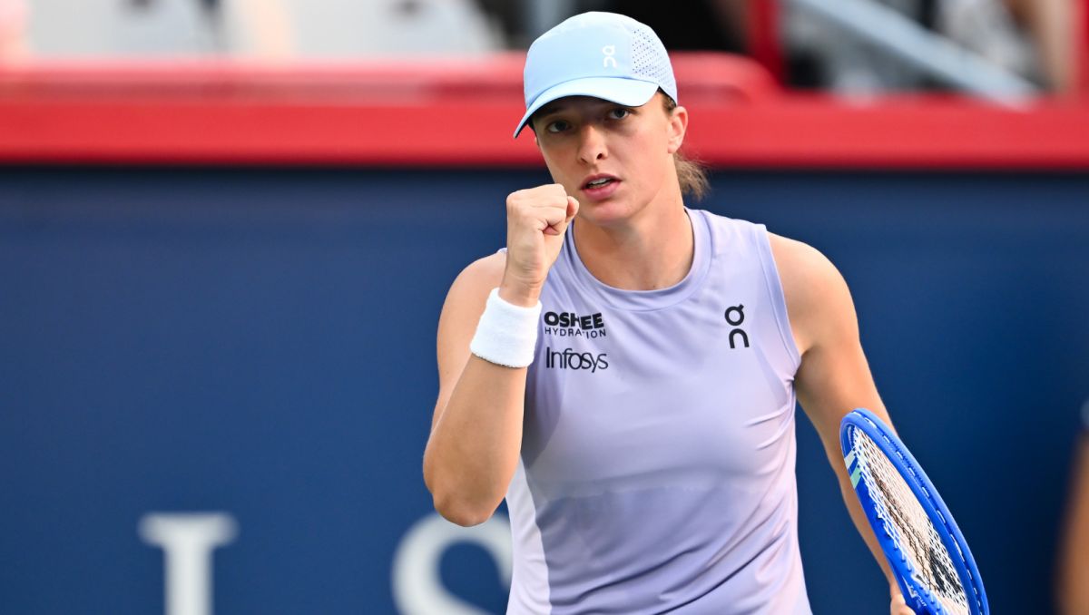 Tenis. WTA Cincinnati. Iga Świątek zagra z Anastazją Potapową | TVP SPORT