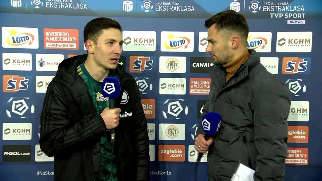 Bartosz Slisz: najważniejsze dzisiaj jest zwycięstwo [WIDEO] | TVP SPORT