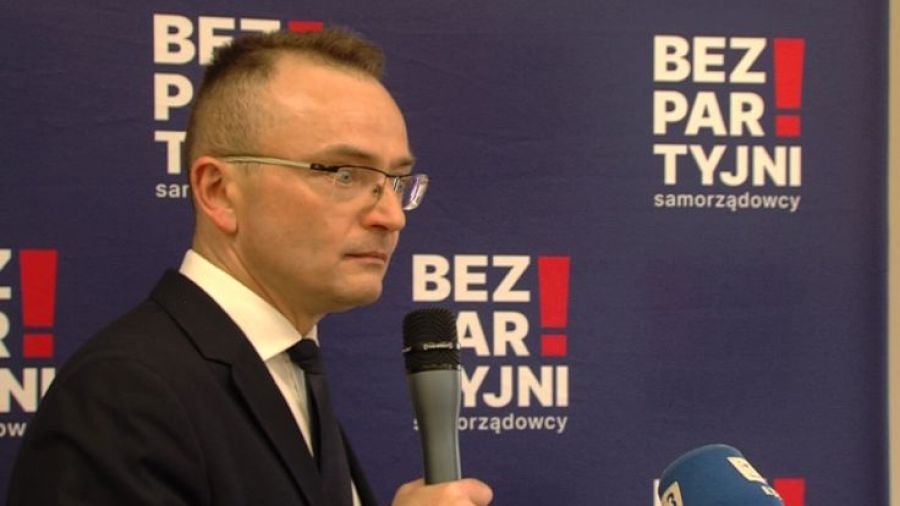 Marek Woch, kandydat na prezydenta RP, spotkał się z mieszkańcami ...