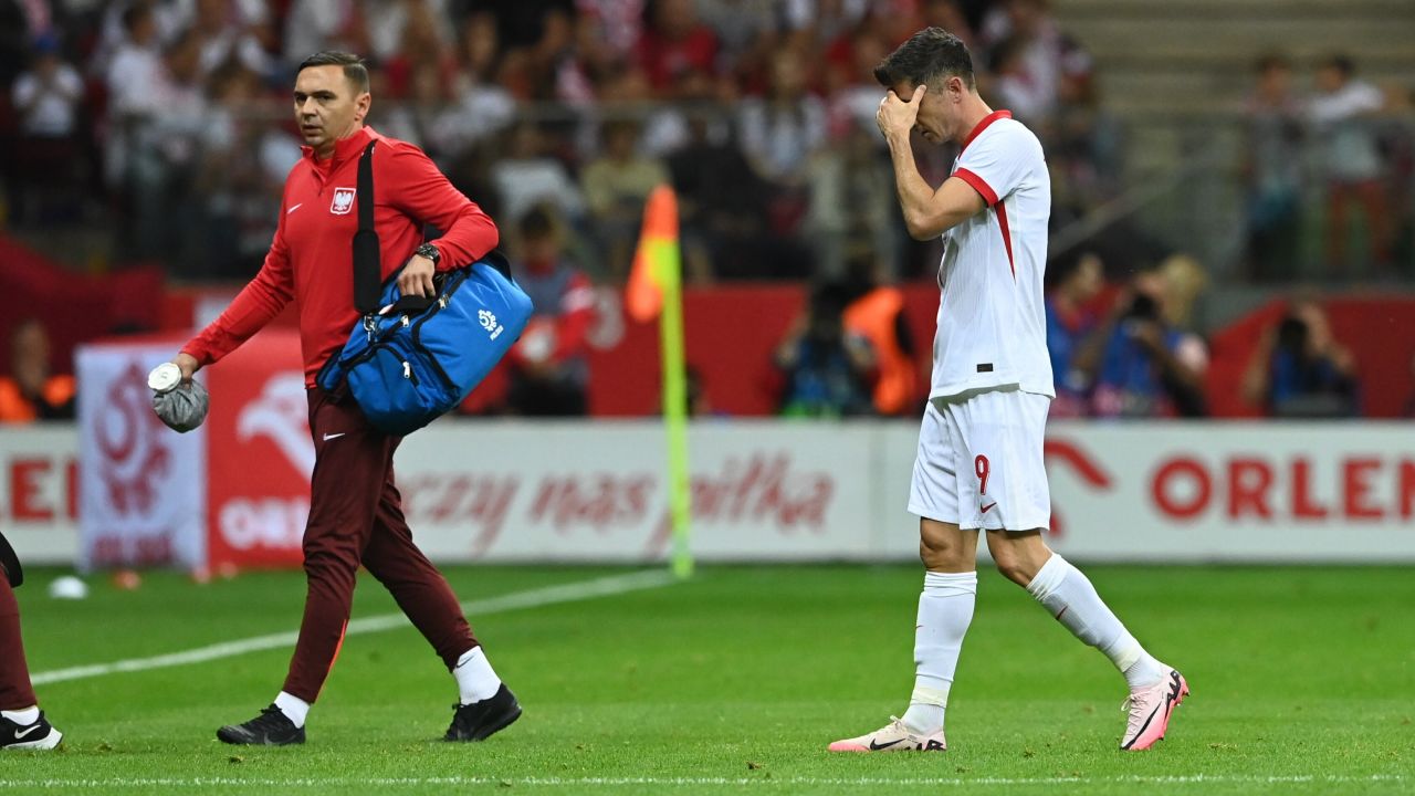 Frankowski o kontuzji "Lewego": pomyślałem, że może to być zasłona ...