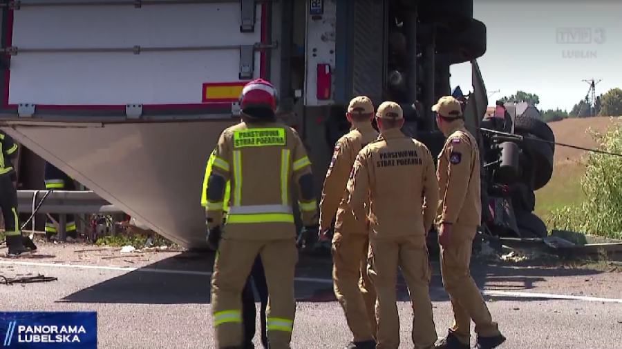 Tragiczny wypadek na S12